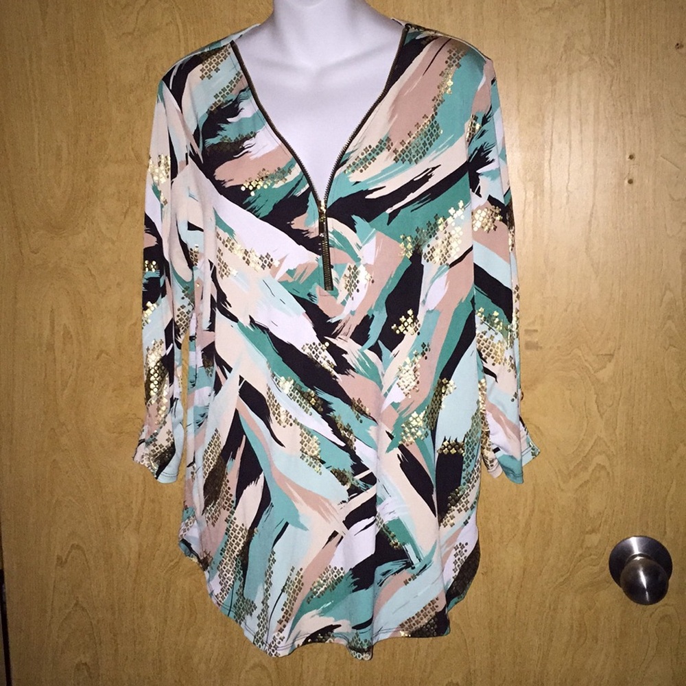 Jm Collection Blouse - Gem